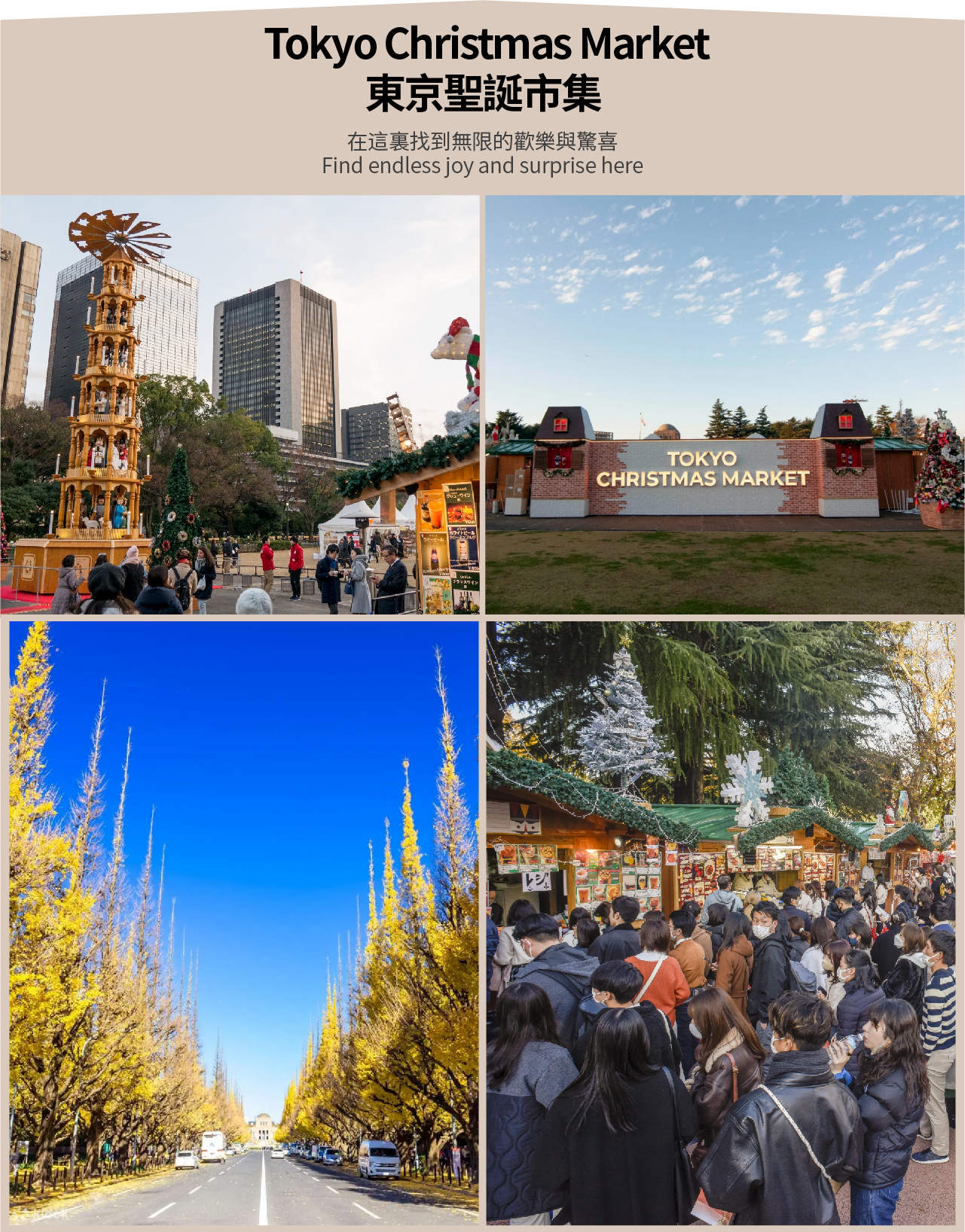 [Tokyo Christmas Limited] Animeal-Odaiba Zoo/Tokyo Plaza & Tokyo Tower ...